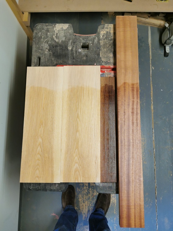 Neck through Flying V style build - In Progress and Finished Work ...