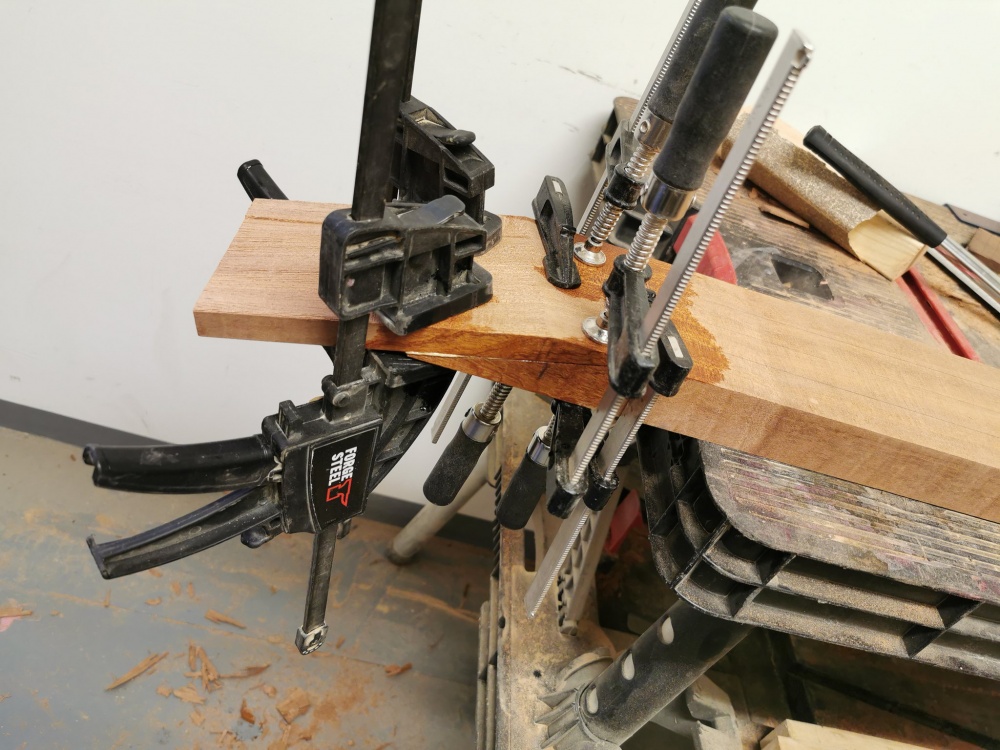 Neck through Flying V style build - In Progress and Finished Work ...