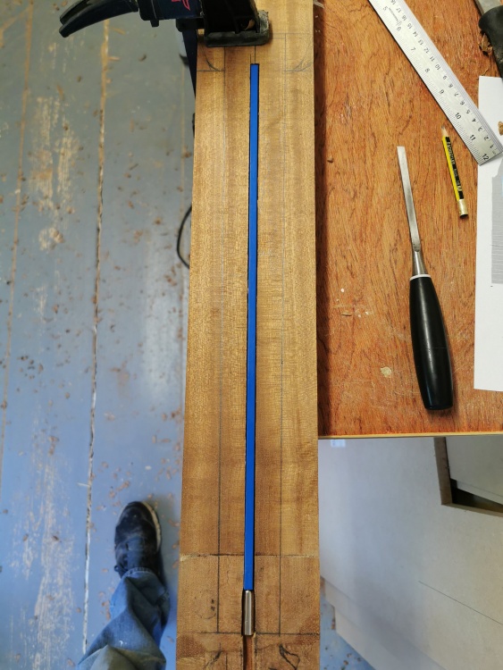 Neck through Flying V style build - In Progress and Finished Work ...