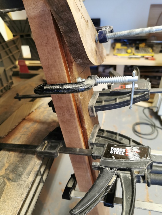 Neck through Flying V style build - In Progress and Finished Work ...