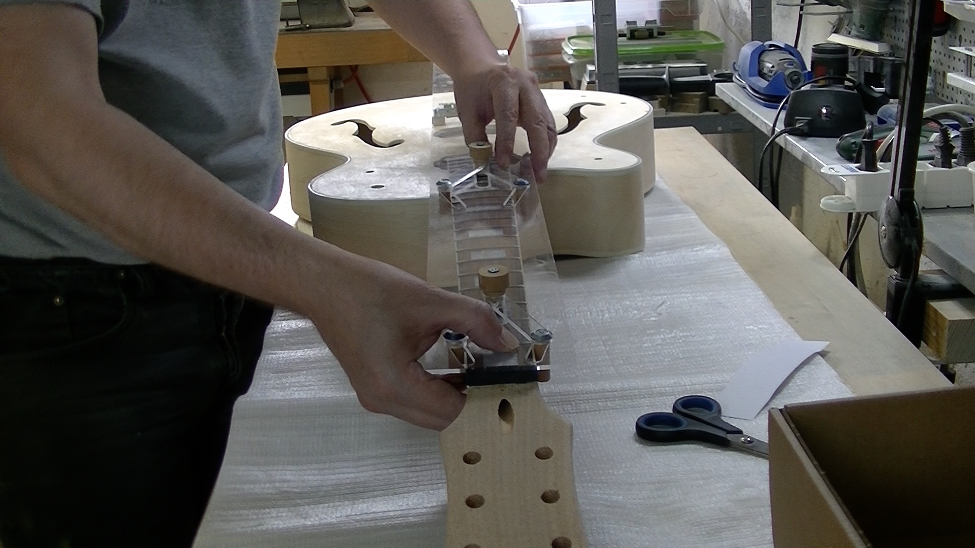 My Gretsch Style Guitar Kit Build - In Progress and Finished Work ...