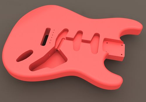 Designing Guitars In CAD II - 2D vs. 3D - Miscellaneous - ProjectGuitar.com