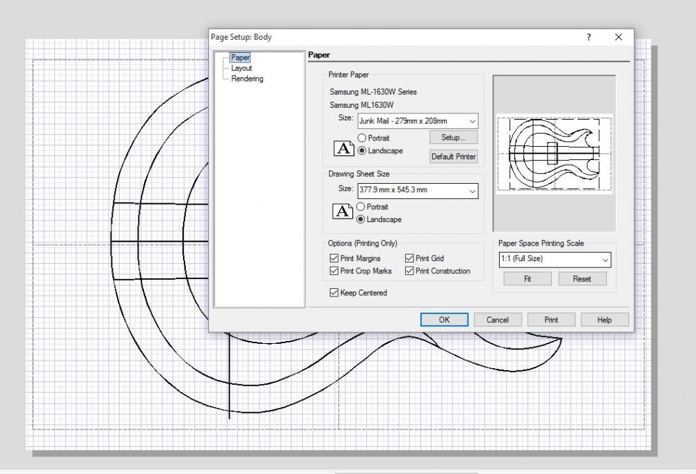 From CAD To Template With A Laser Printer - Instrument Building ...