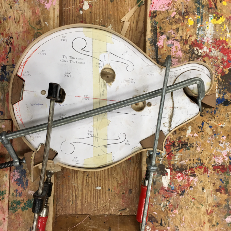 F-Style Mandolin project - In Progress and Finished Work ...