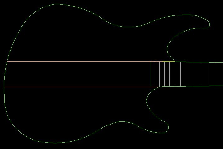 Getting the neck blank right for neck through - The Design Bar ...