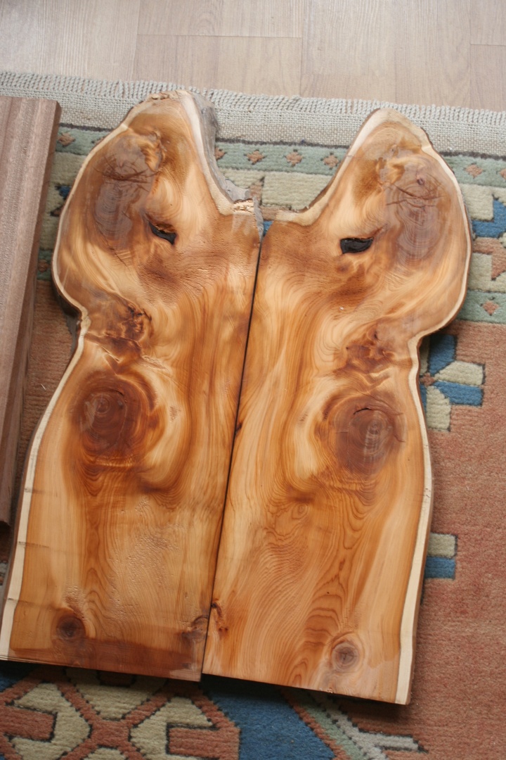 Yew-topped SG-style Guitar - In Progress and Finished Work ...