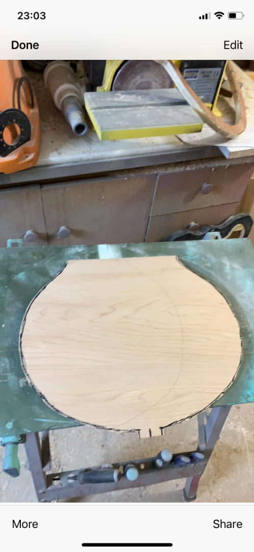 Hollowbody Oddball guitar build - In Progress and Finished Work ...