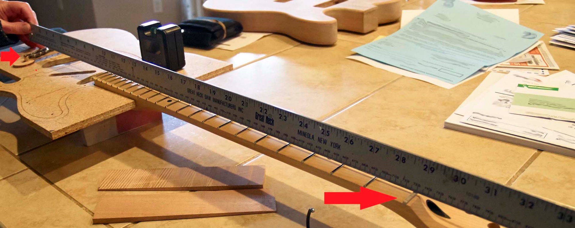 Finding the correct neck angle - Solidbody Guitar and Bass Chat ...