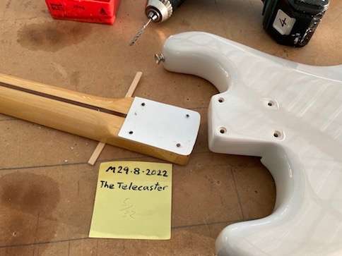 THE Telecaster - In Progress and Finished Work - ProjectGuitar.com
