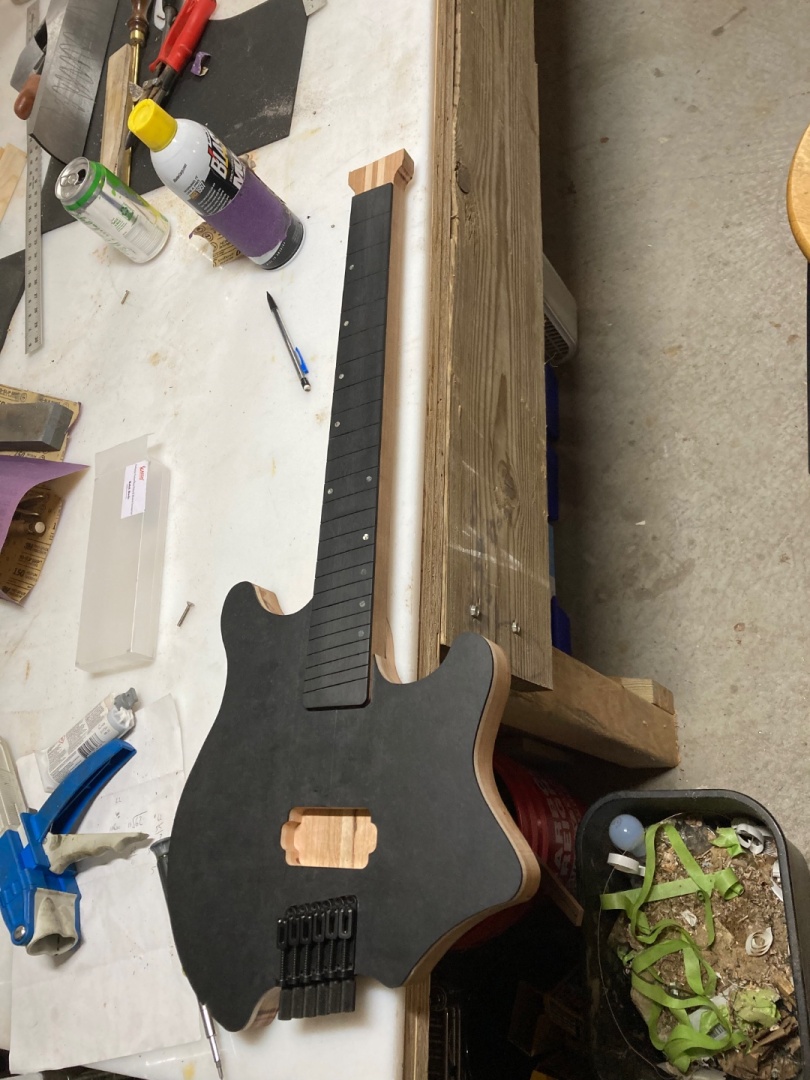 Headless Guitar Build - In Progress and Finished Work - ProjectGuitar.com